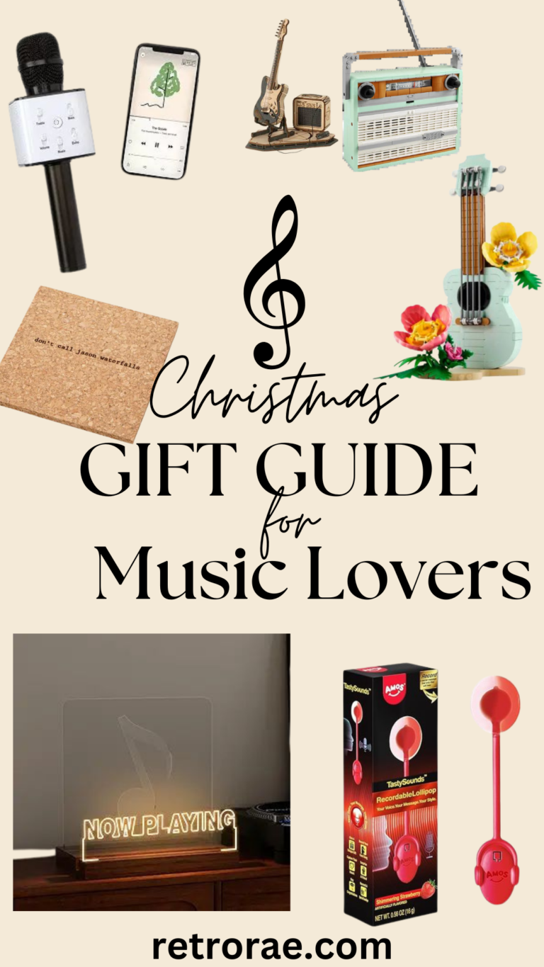 Vinyl & Vibes Gift Guide for Music Lovers - retrorae.com