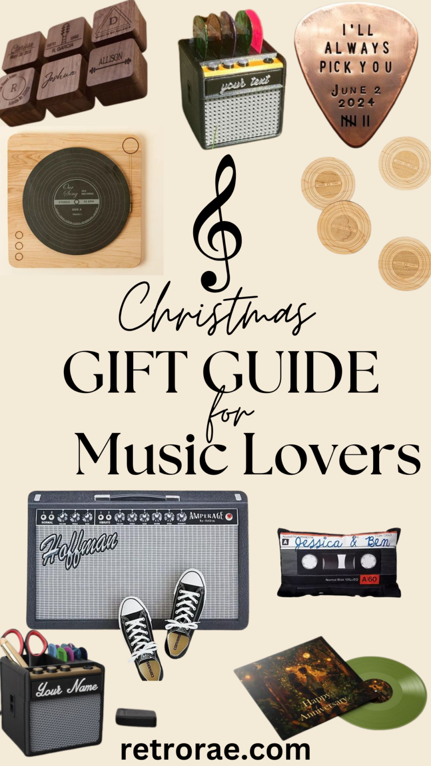 Vinyl & Vibes Gift Guide for Music Lovers - retrorae.com