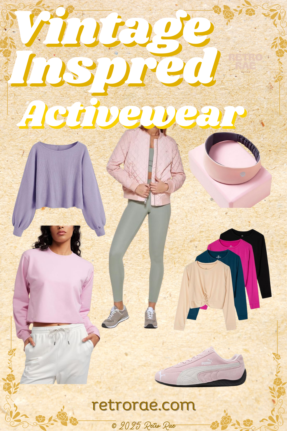 Vintage Vibes Meet Comfort in Retro Activewear - retrorae.com