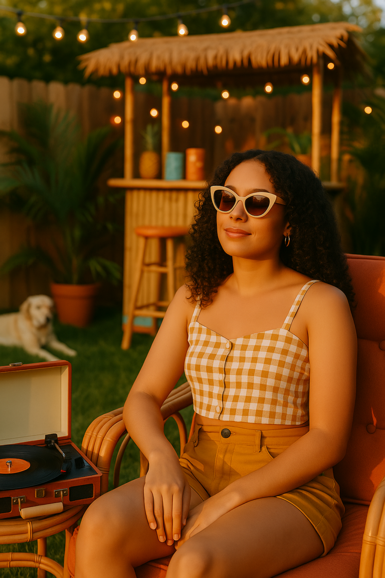 🌞 Swing into Summer: Creating a 1960s-Inspired Backyard Oasis ...